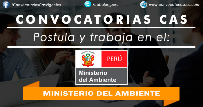 MINAM [CAS]: 3 plazas - Derecho, Económica, Secretariado, Ingeniería ...